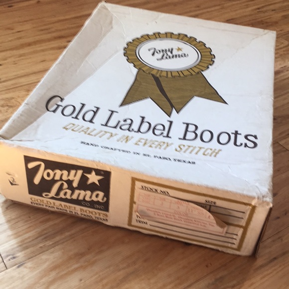 Tony Lama | Shoes | Brand New Tony Lama Gold Label Boots | Poshmark